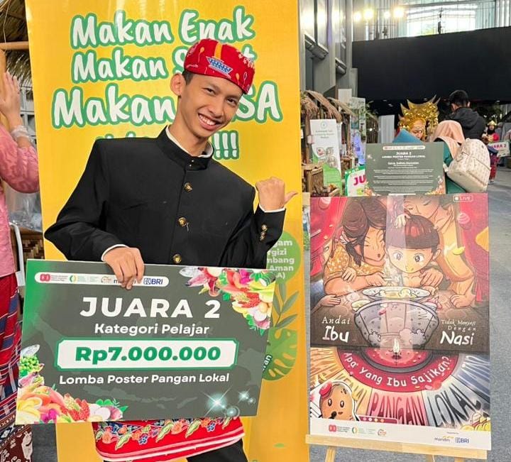 Siswa SMA Muhammadiyah 4 Depok Raih Juara 2 Lomba Poster Pangan Lokal ...